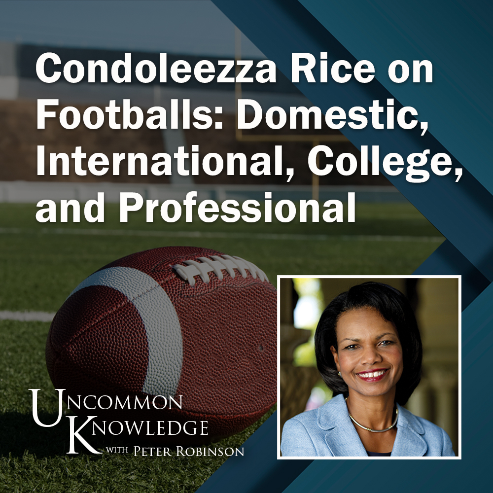 Condoleezza Rice On Footballs: Domestic, International, College, And ...