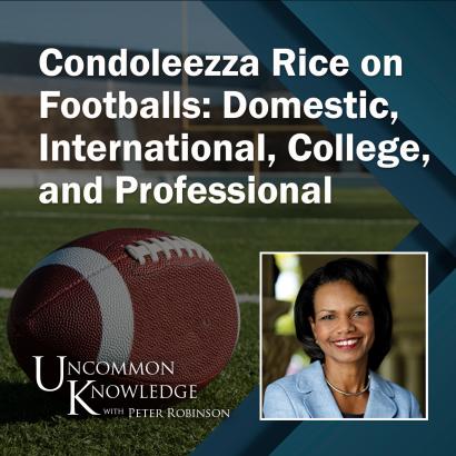 Condoleezza Rice On Footballs: Domestic, International, College, And ...