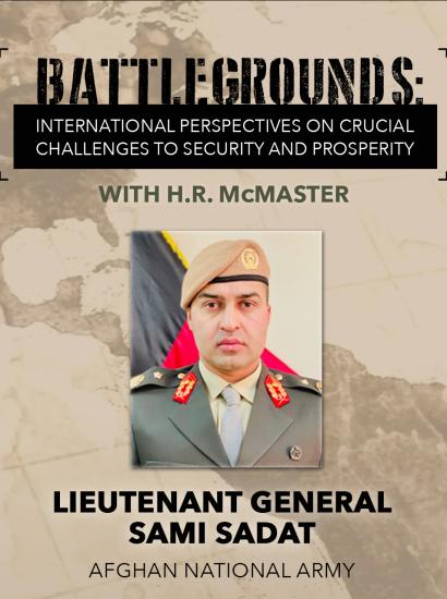 Afghanistan: A Conversation With Lieutenant General Sami Sadat | Hoover ...