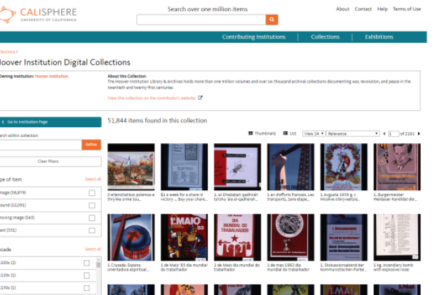 Announcement: Hoover Institution Digital Collections Launch On ...