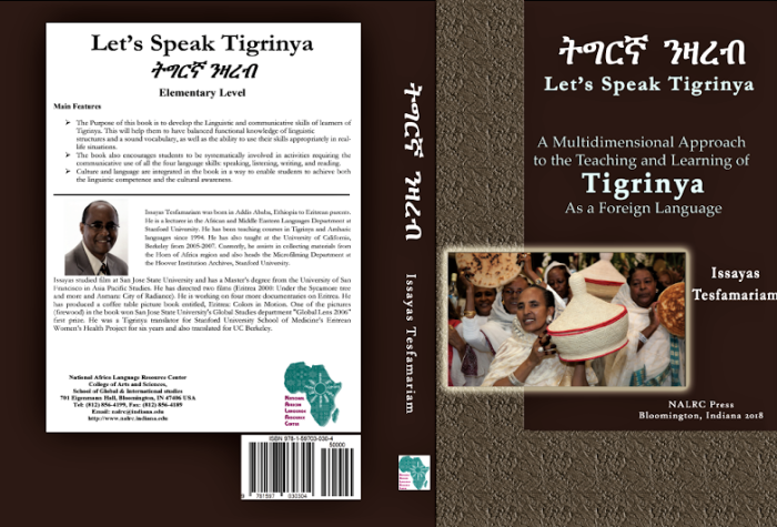Hoover Archivist Issayas Tesfamariam Publishes Tigrinya Textbook ...