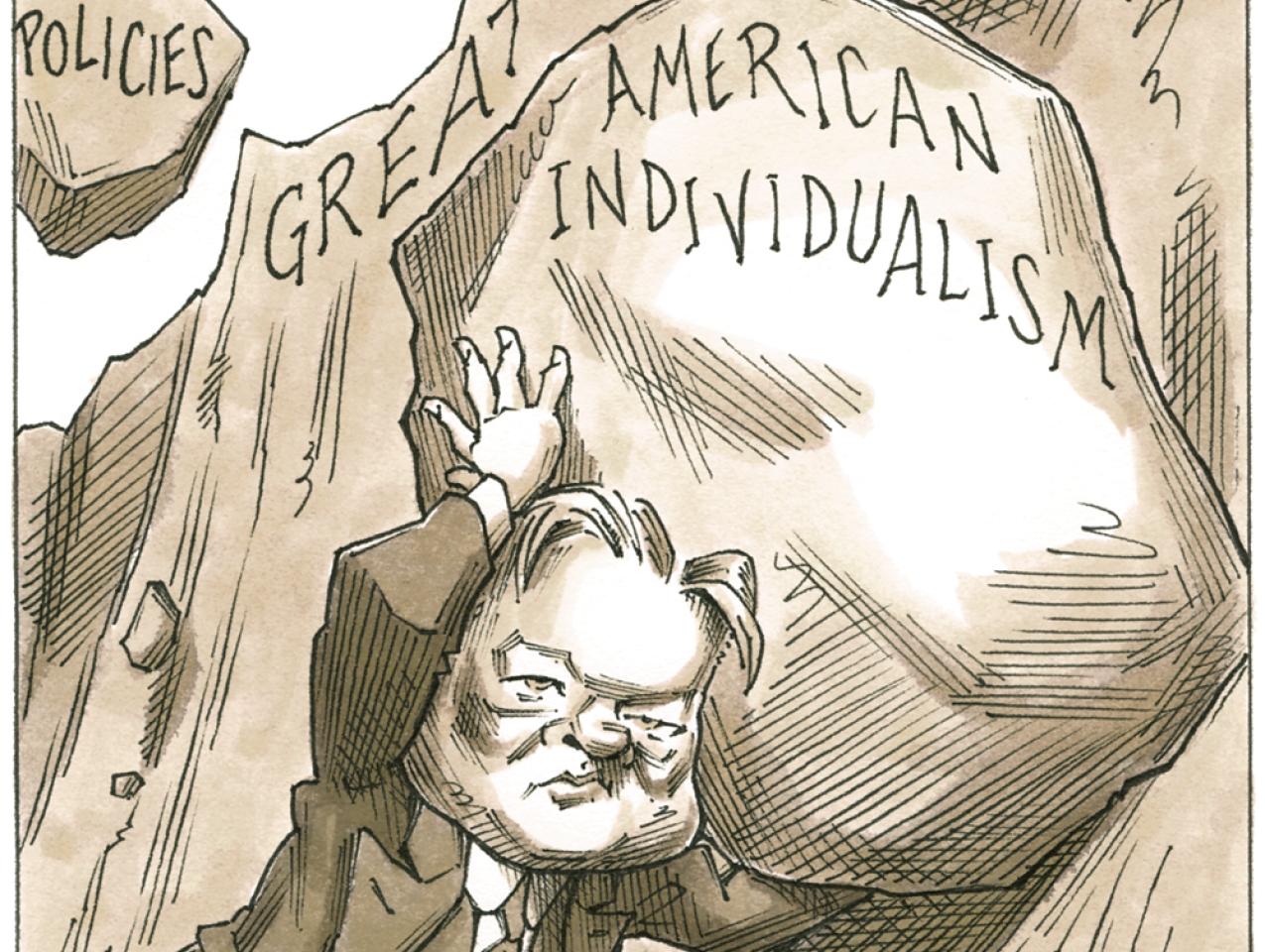 Individualism Political Cartoon