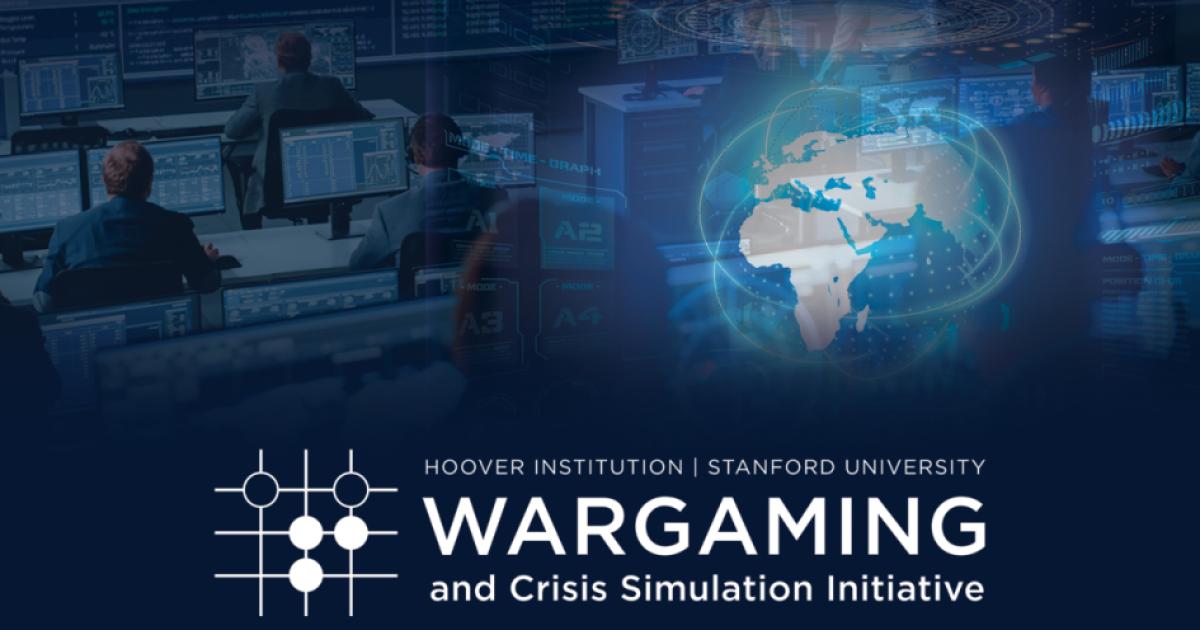 Wargaming and Crisis Simulation Initiative | Hoover Institution
