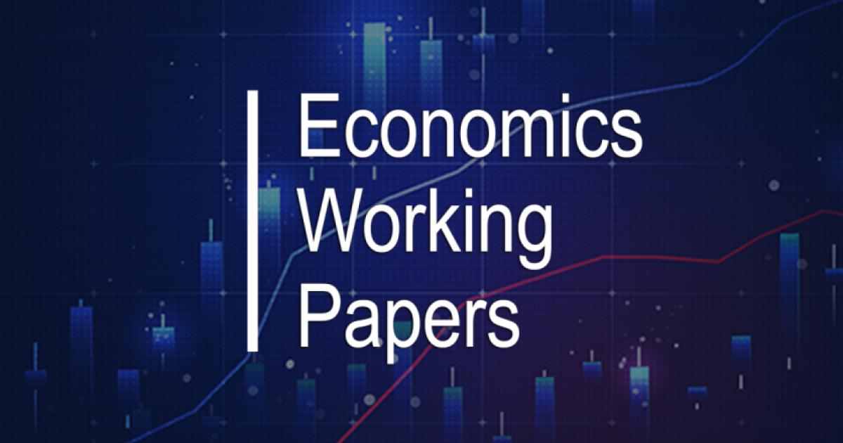 Economics Working Papers | Hoover Institution