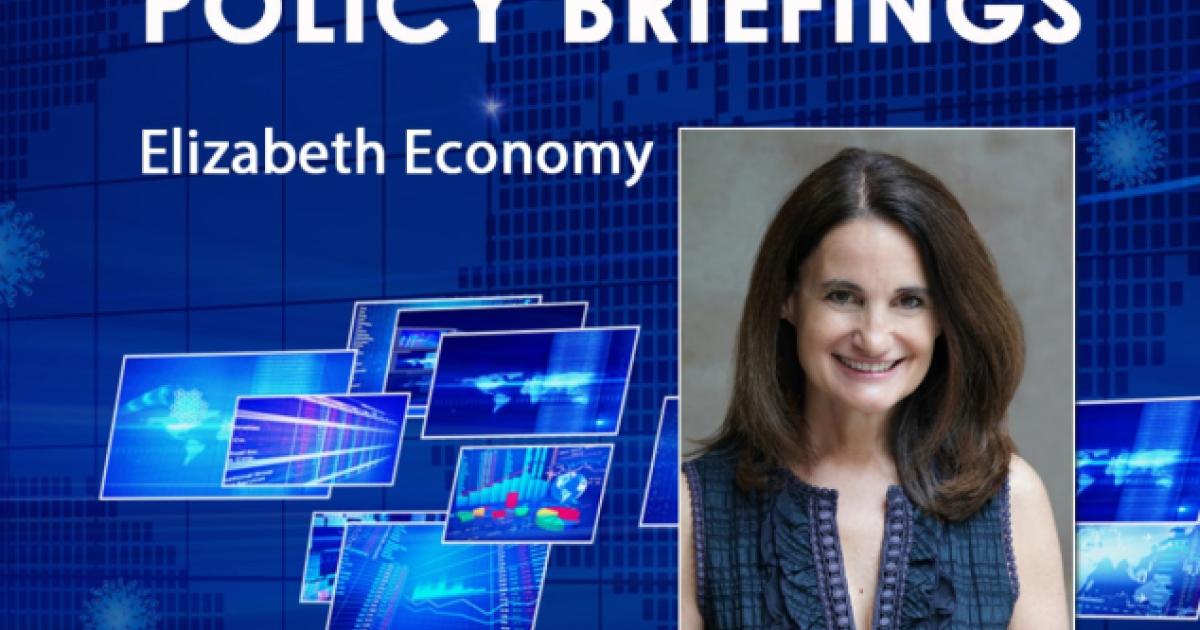 Elizabeth Economy: COVID-19 and China | Hoover Institution