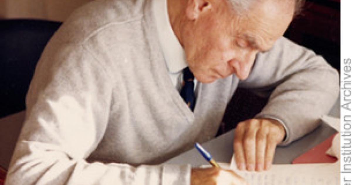 Karl Raimund Popper: The Philosopher and His Papers | Hoover ...