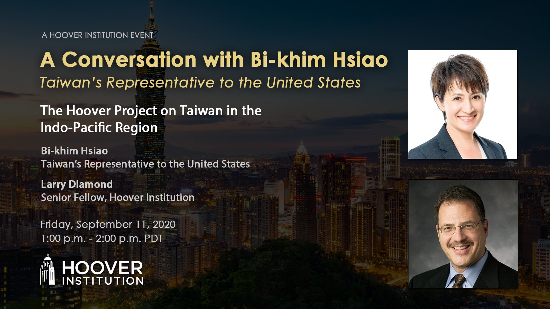 A Conversation With Representative Bi-khim Hsiao | Hoover Institution